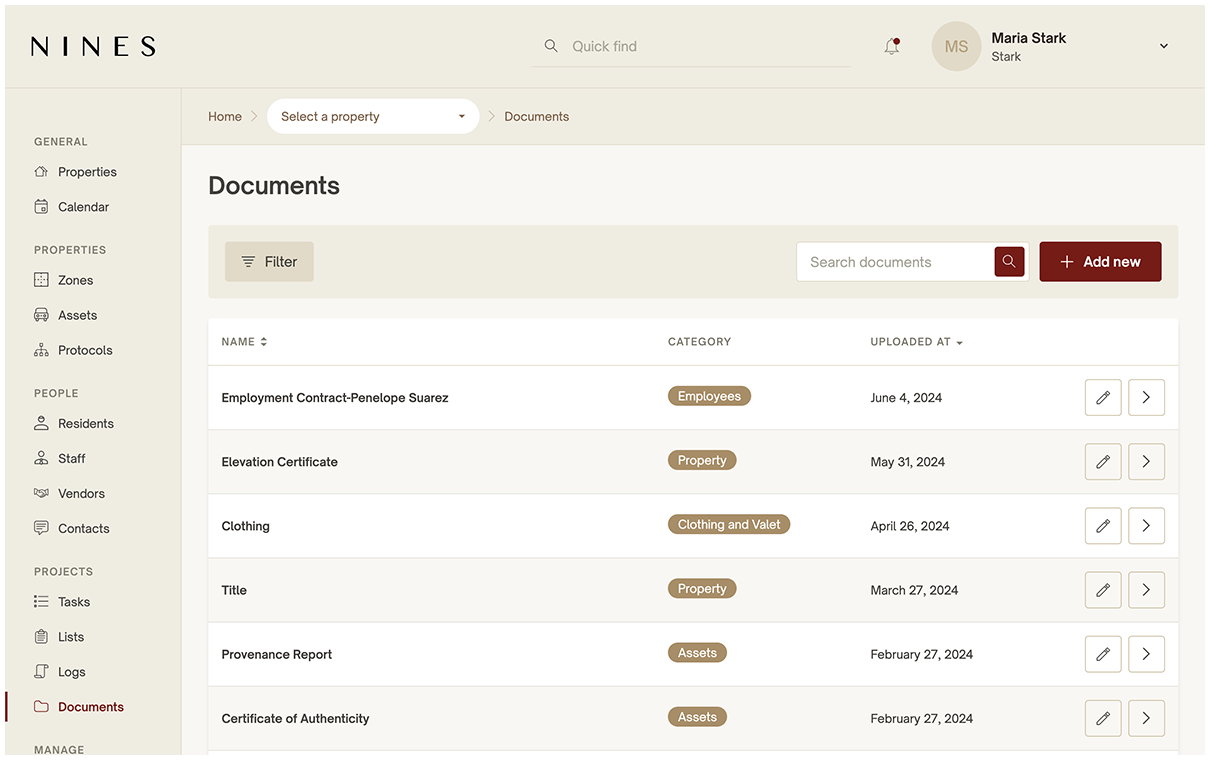 Organize your home’s most important documents with Nines - Nines
