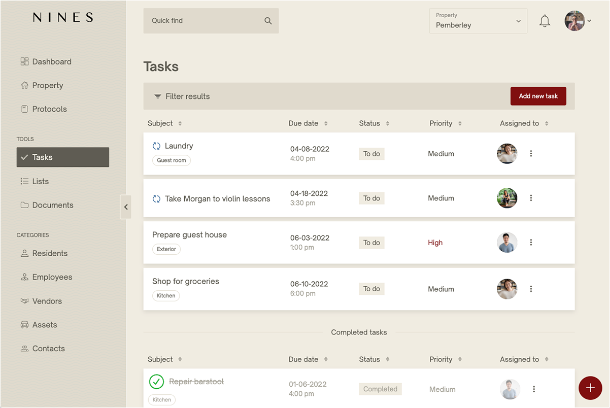 Manage household tasks anywhere, anytime with Nines - Nines