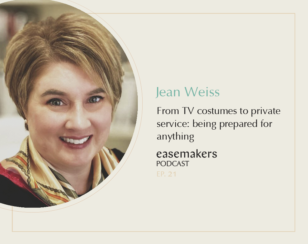 [Easemakers Podcast E21] From TV costumes to private service: being ...