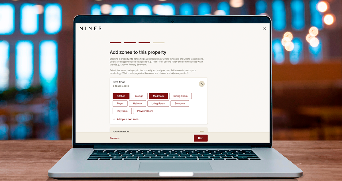 Faster onboarding for seamless household management in Nines - Nines